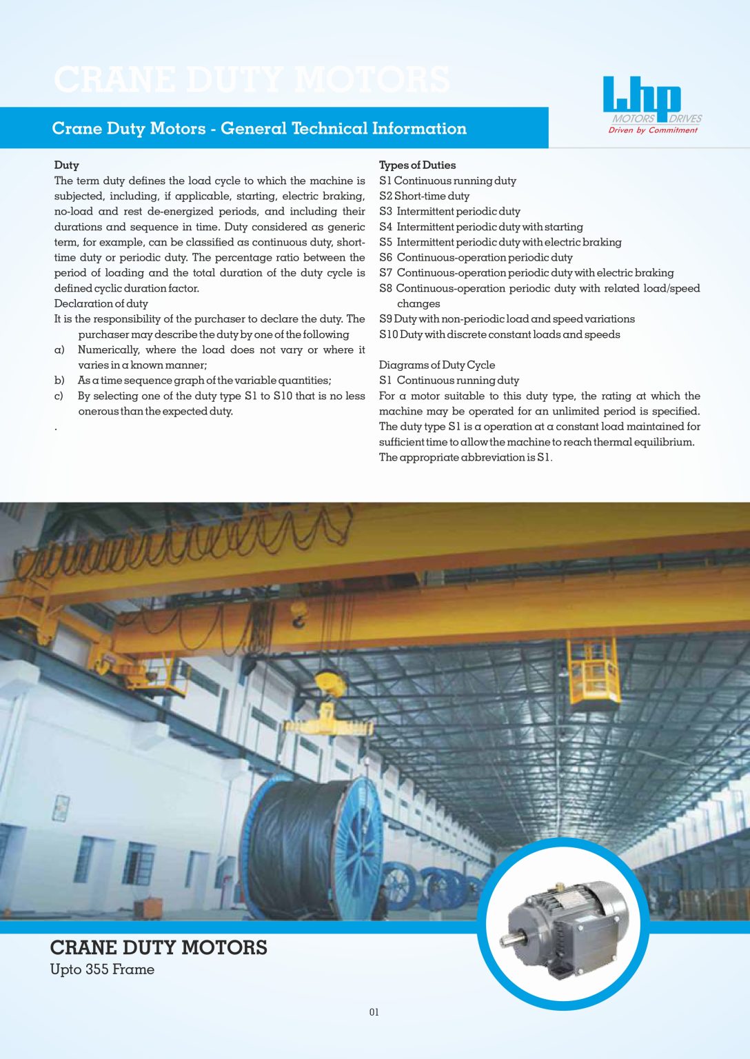 Crane & Hoist Duty Motors - IDEATECH ENGINEERING INOVANCE - LHP ...